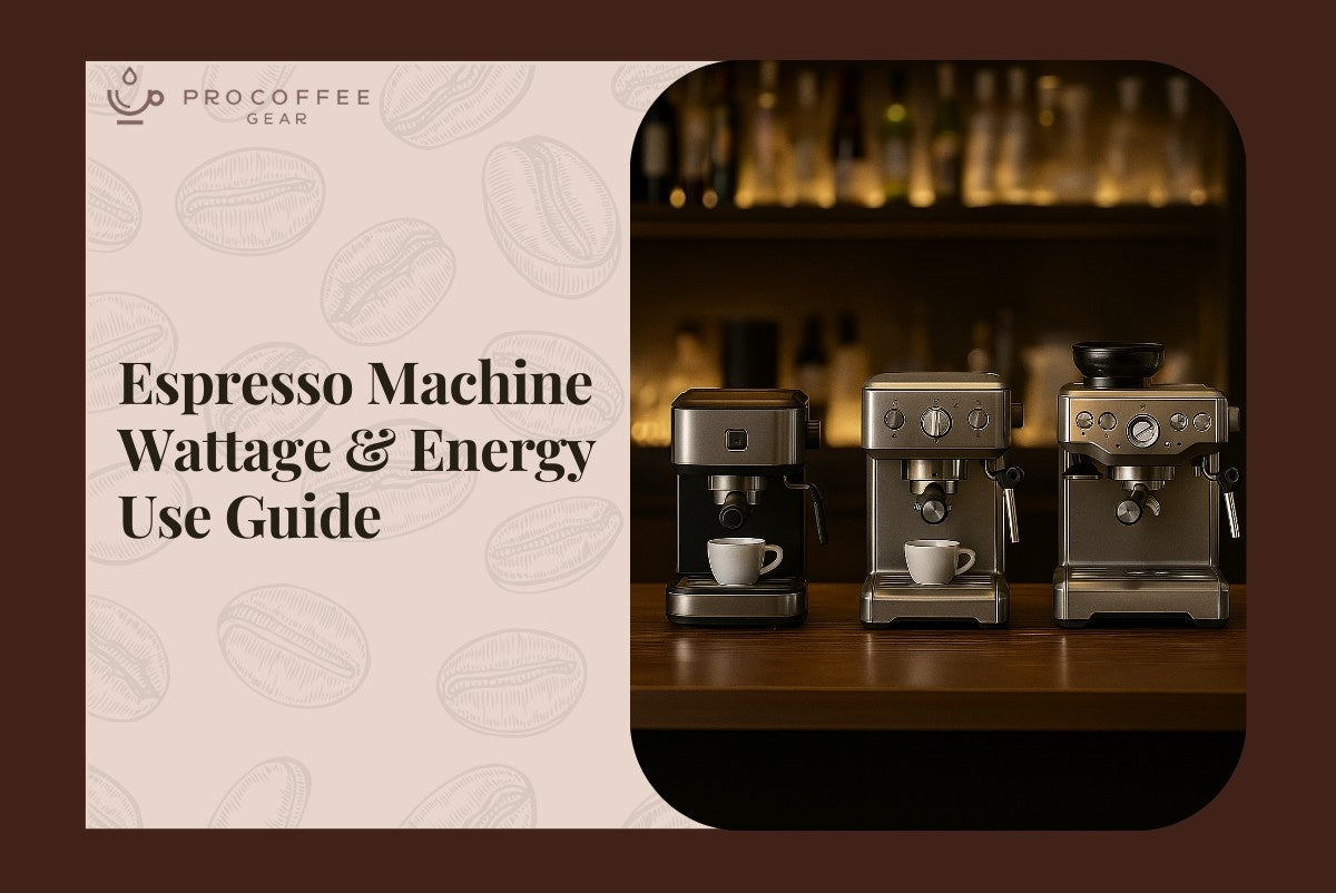 Espresso Machine Wattage and Energy Use Guide – Pro Coffee Gear